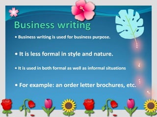 Writing skills | PPTX