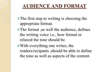 Writing skills | PPTX
