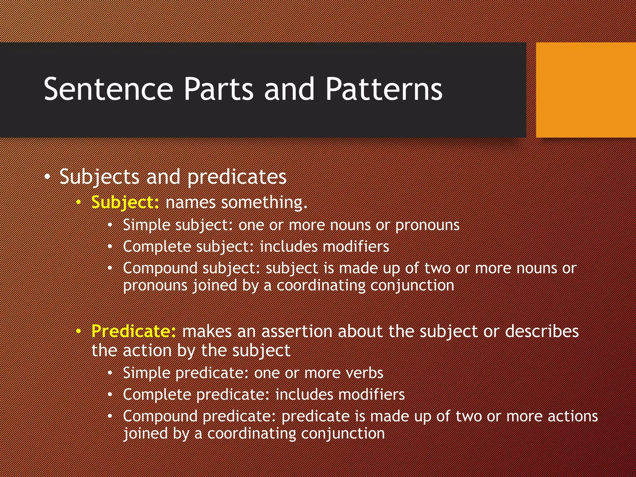 Writing skills - Grammar Basics | PPTX