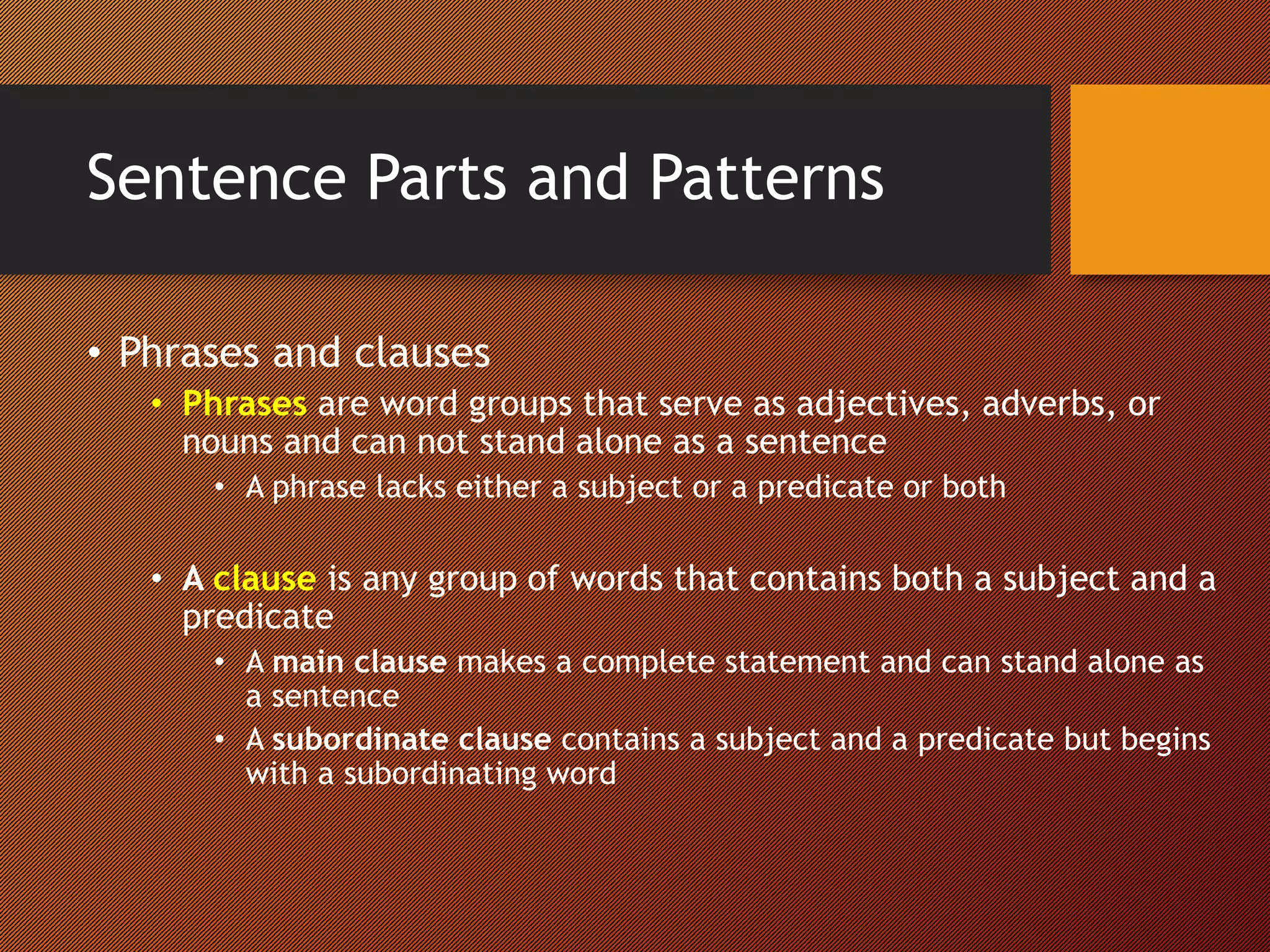 Writing skills - Grammar Basics | PPTX