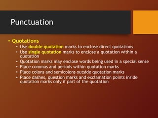 Writing skills - Grammar Basics | PPTX