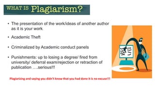 Writing skills paraphrasing and plagiarism v3 | PPT