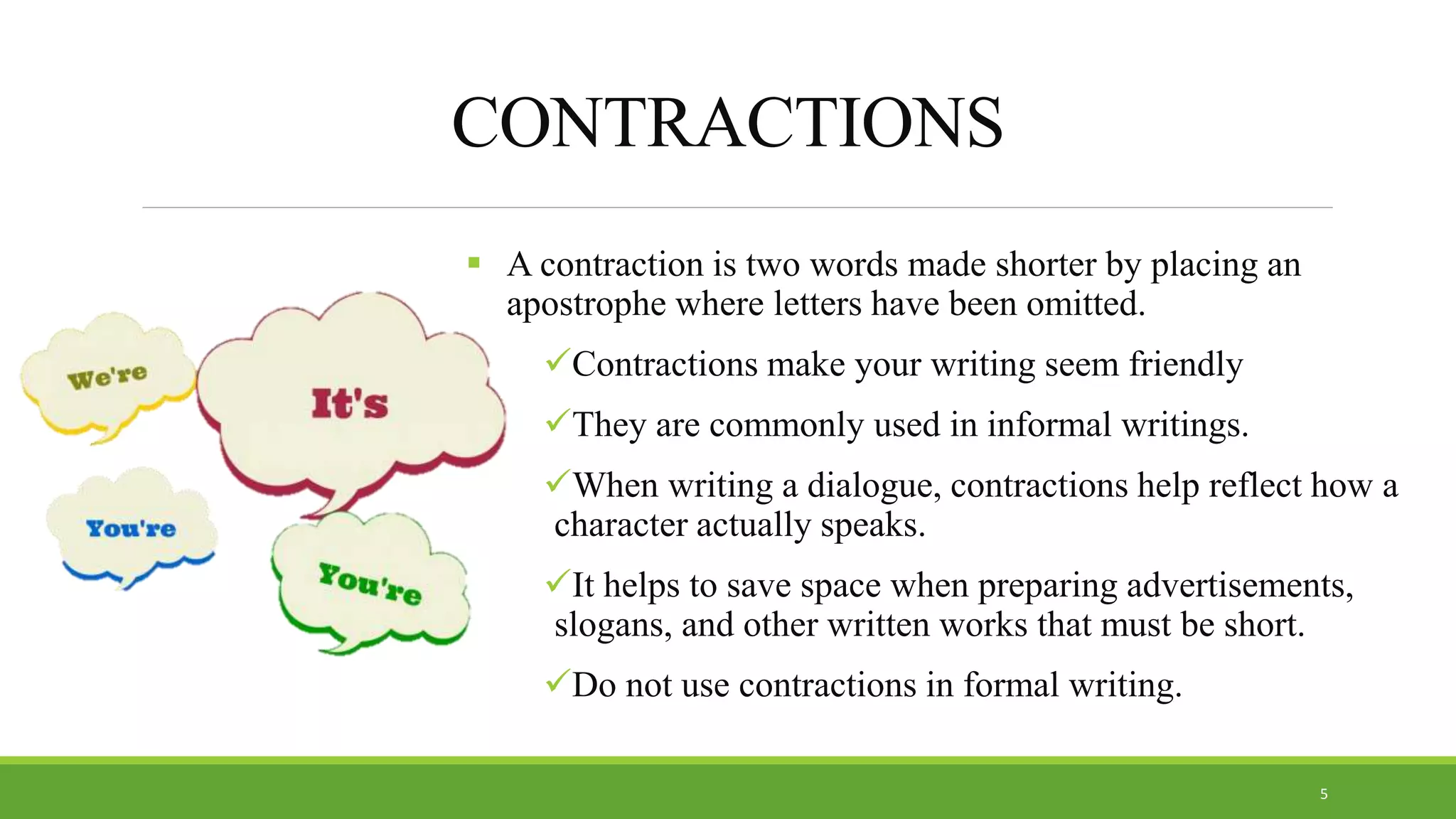 Writing Skills & Guidelines | PPTX