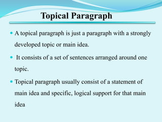 Writing Skills (Paragraph and Essay Writing) | PPTX