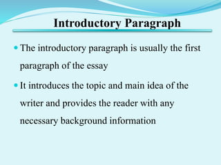 Writing Skills (Paragraph and Essay Writing) | PPTX