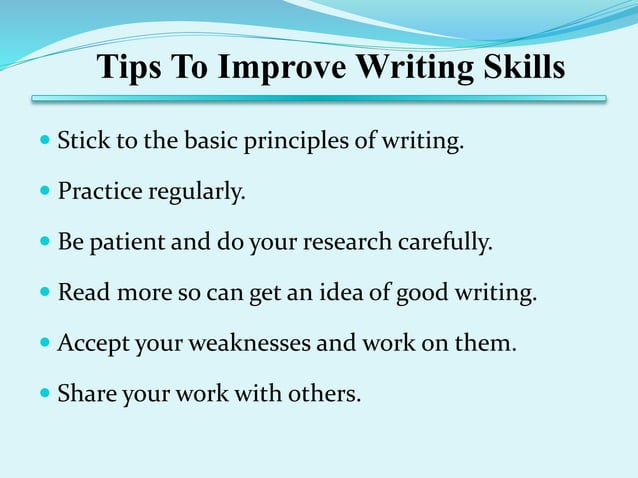 Writing Skills (Paragraph and Essay Writing) | PPTX
