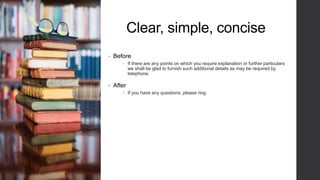 Writing skills the principles | PPTX