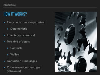 Writing smart contracts | PPT