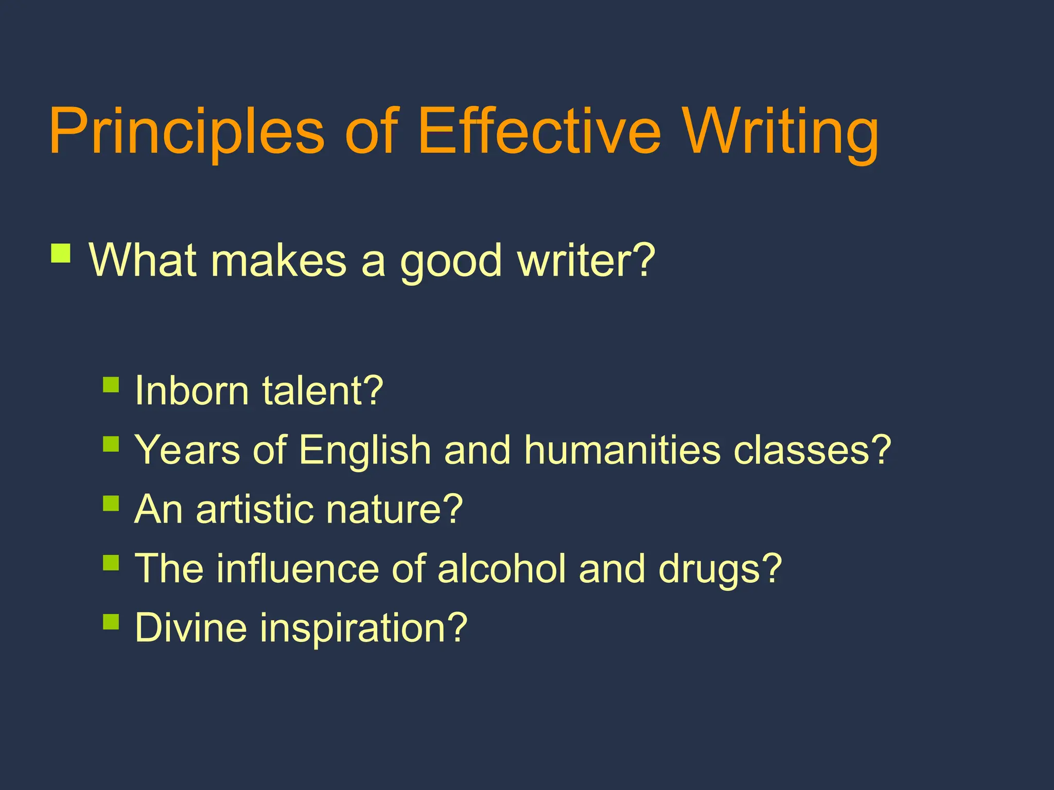 Principle of Effective Writing in Communication for Professional.ppt