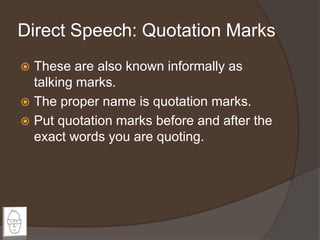 Quotations and Quotation Marks | PPT