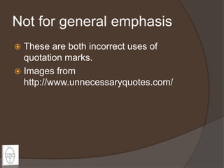 Quotations and Quotation Marks | PPT