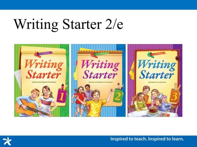 Writing Starter - Second Edition | PPTX