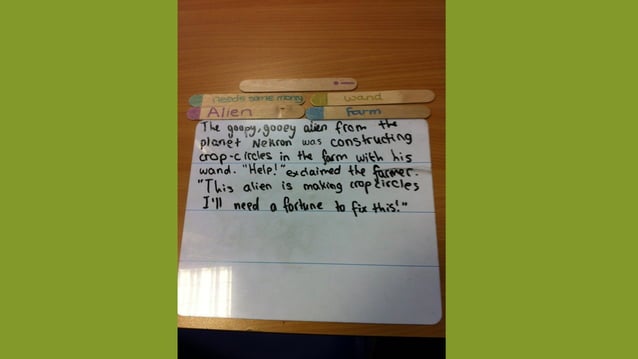 Writing sticks | PPT