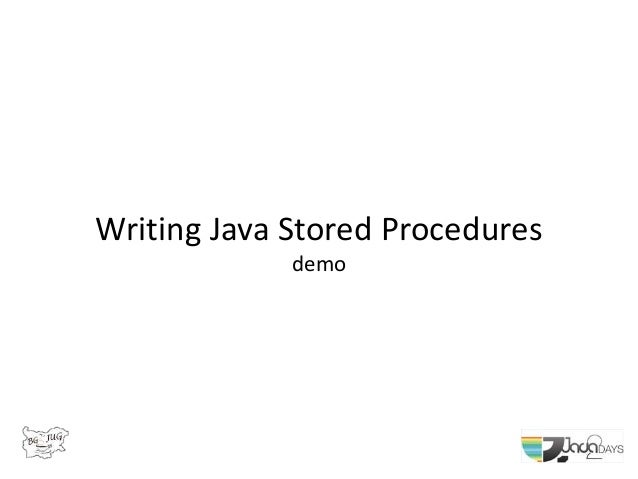 Writing Stored Procedures With Oracle Database 12c