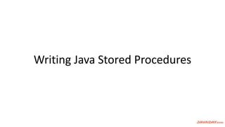 Writing Stored Procedures in Oracle RDBMS | PPT