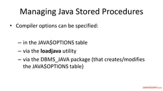 Writing Stored Procedures in Oracle RDBMS | PPT