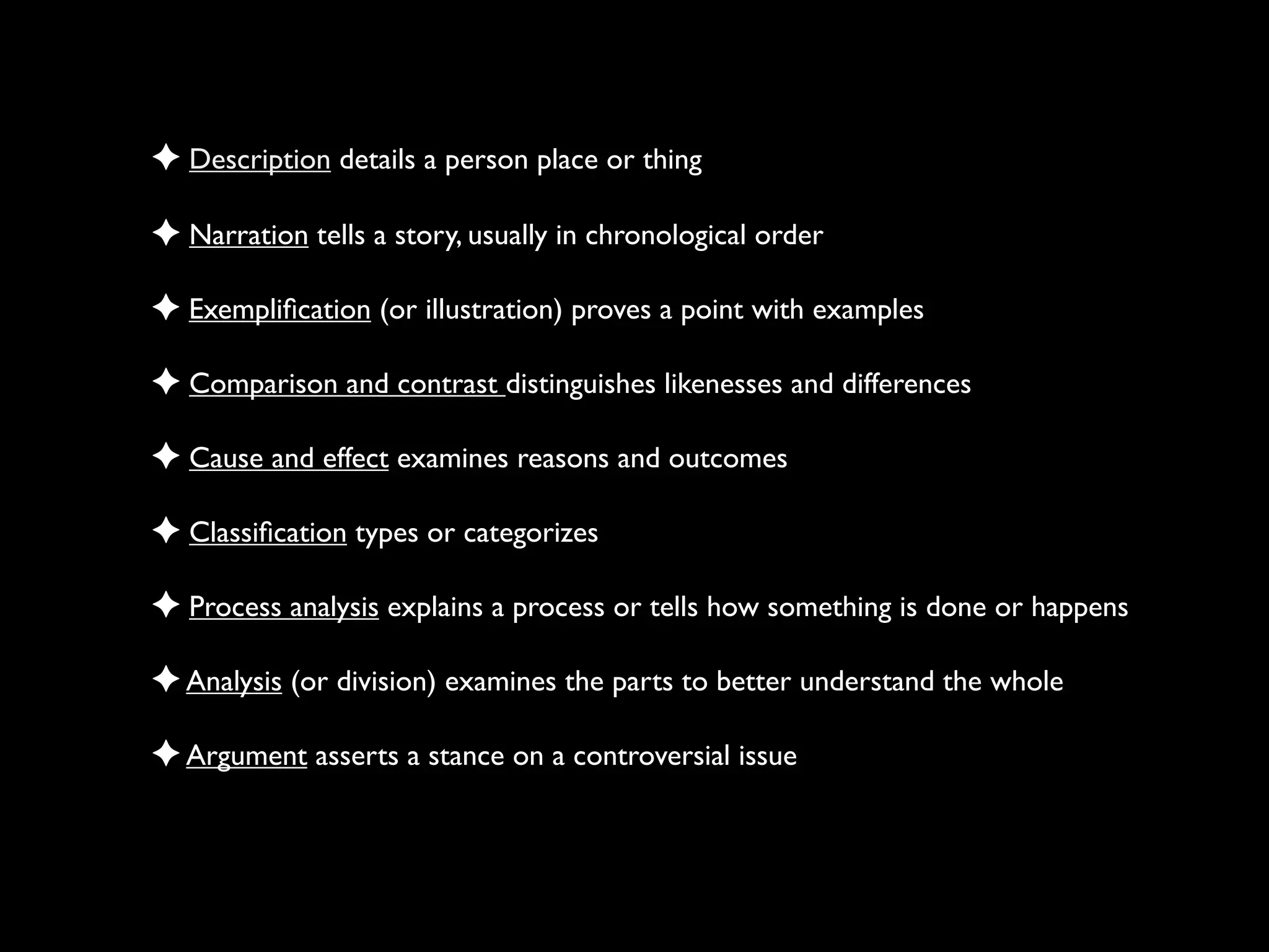 Writing Strategies | KEY