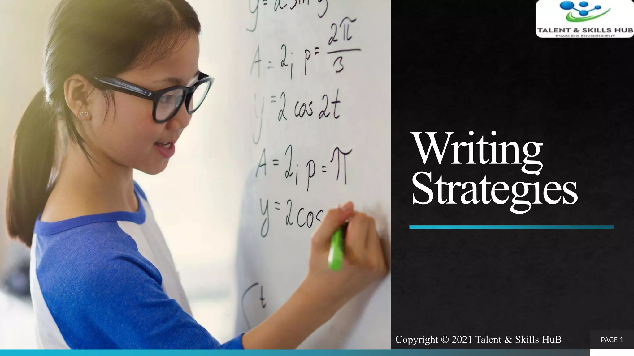 Strategies for Developing Writing Skills | PPTX