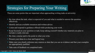 Strategies for Developing Writing Skills | PPTX