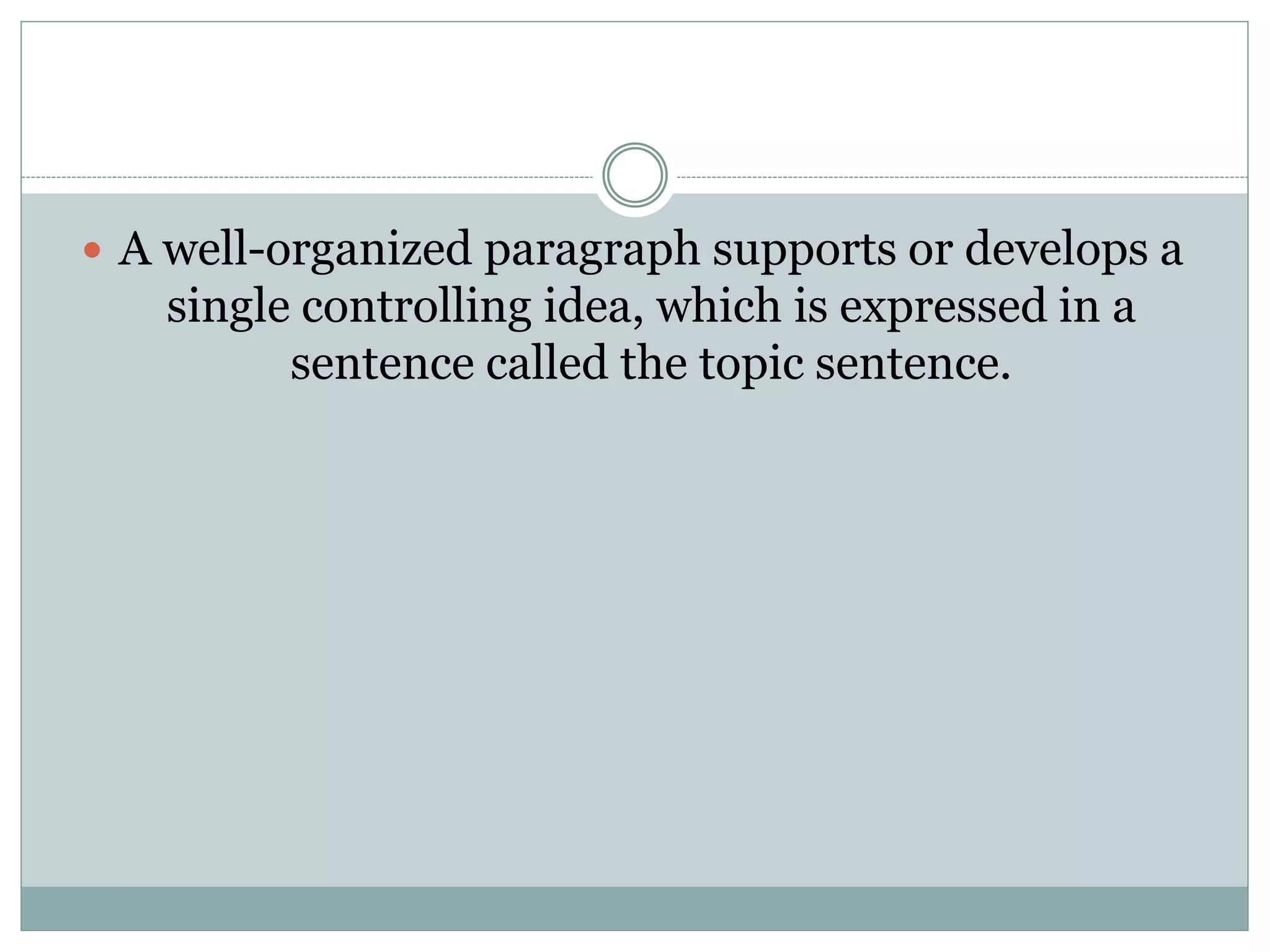 Writing strategies writing paragraphs | PPTX