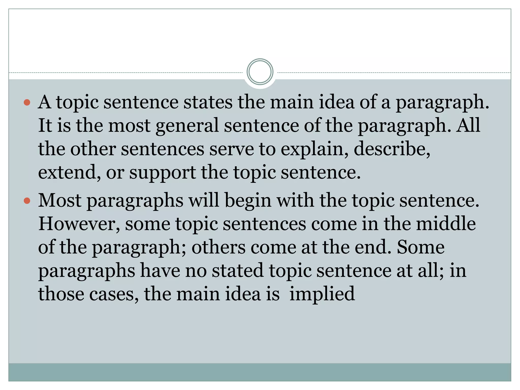 Writing strategies writing paragraphs | PPTX