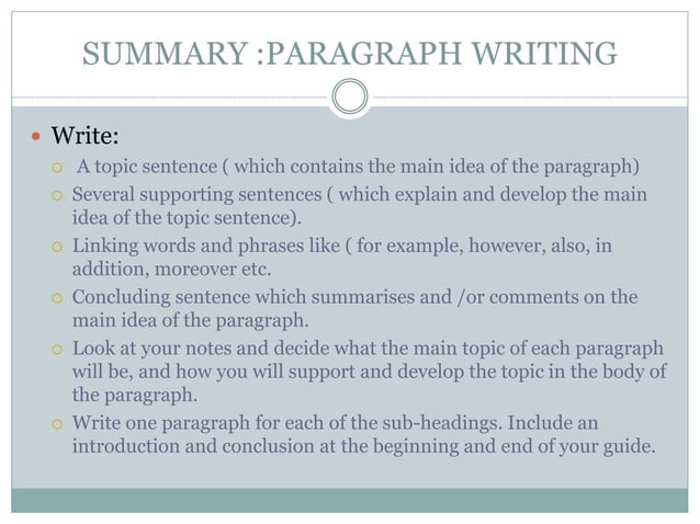 Writing strategies writing paragraphs | PPTX