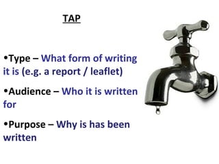 Writing Straategies PLC | PPT | Books and Literature