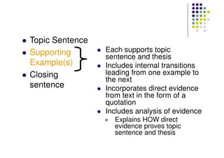 Writing Strong Paragraphs | PDF