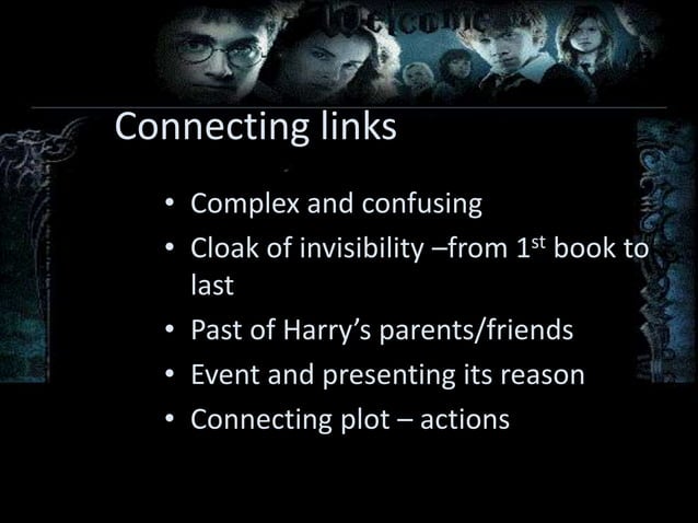 Writing Style and Techniques of J. K. Rowling in Harry Potter | PPTX ...