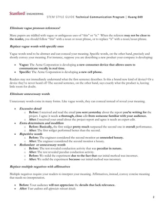 writing_style_guide for writers and lectures and others | PDF