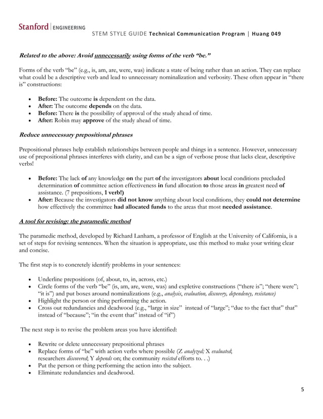 writing_style_guide for writers and lectures and others | PDF