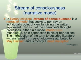 Writing Style Of Virginia Woolf | PPT