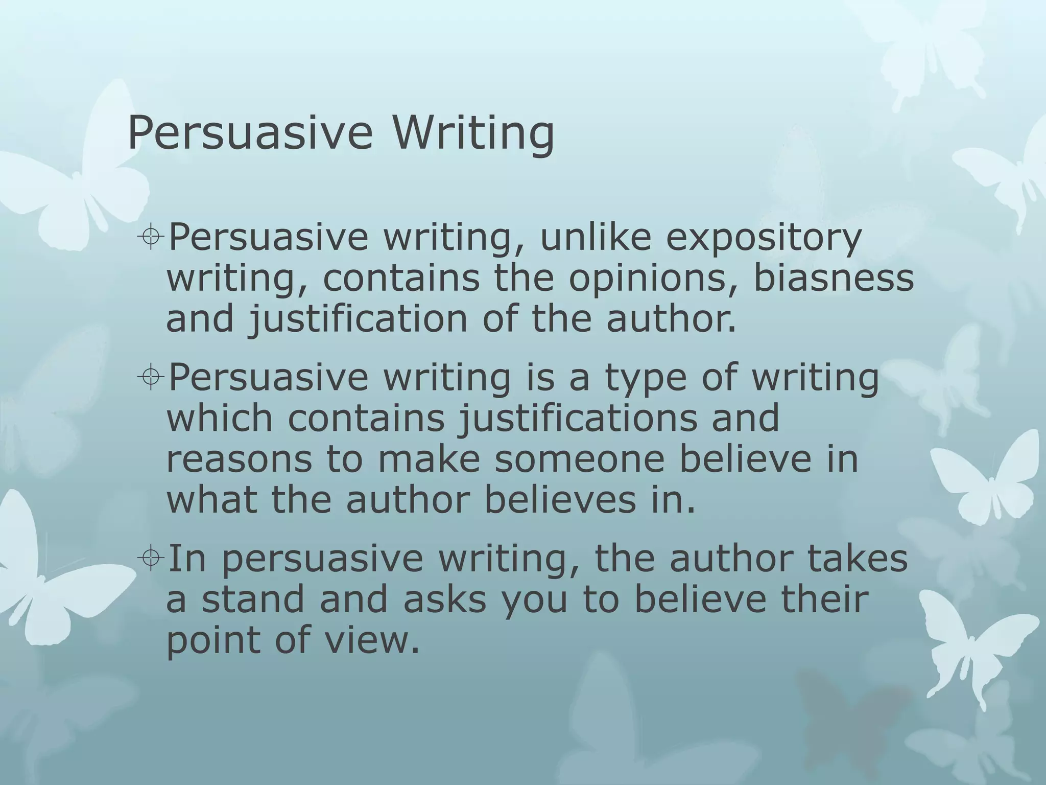 Writing styles | PPT