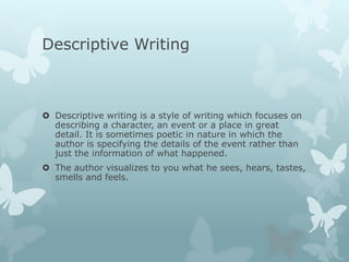 Writing styles | PPT