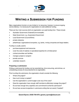Writing Submission Funding.docx