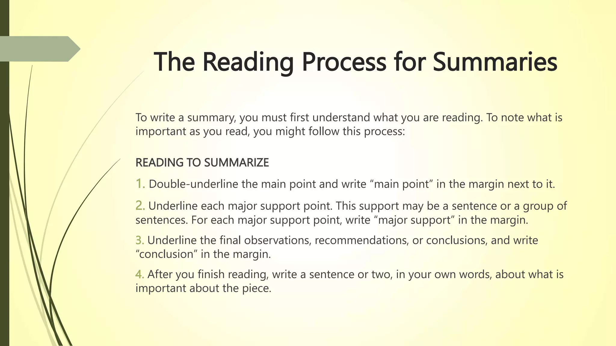 Writing Summaries.ppt