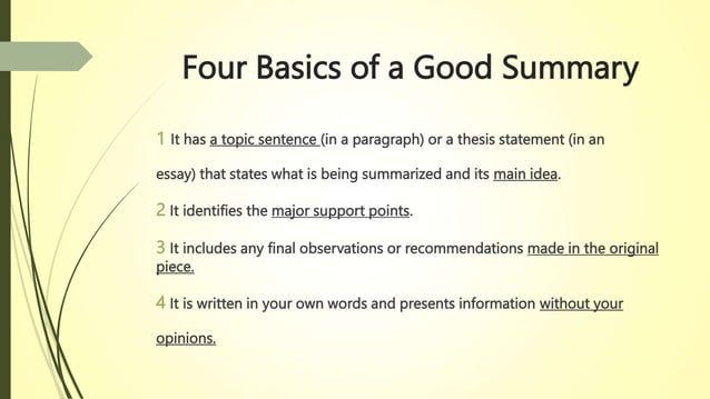 Writing Summaries.ppt