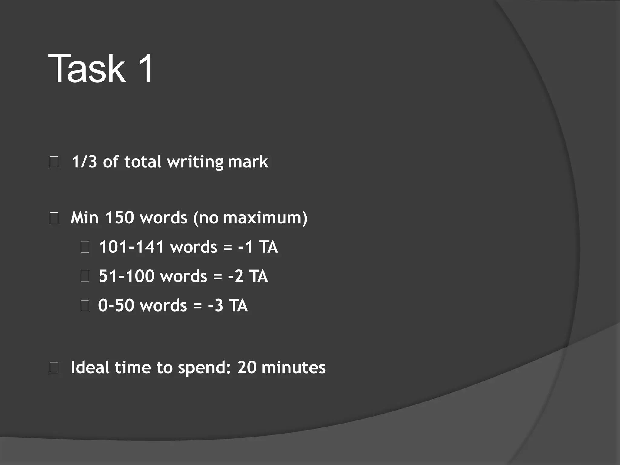IELTS Writing Task 01 | PPTX