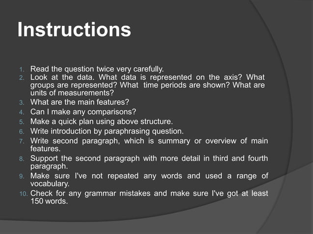IELTS Writing Task 01 | PPTX