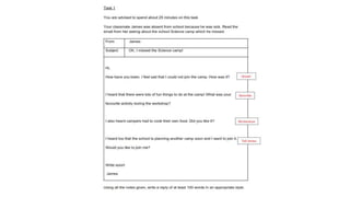 WRITING (TASK 1) email and letter for muet | PPTX