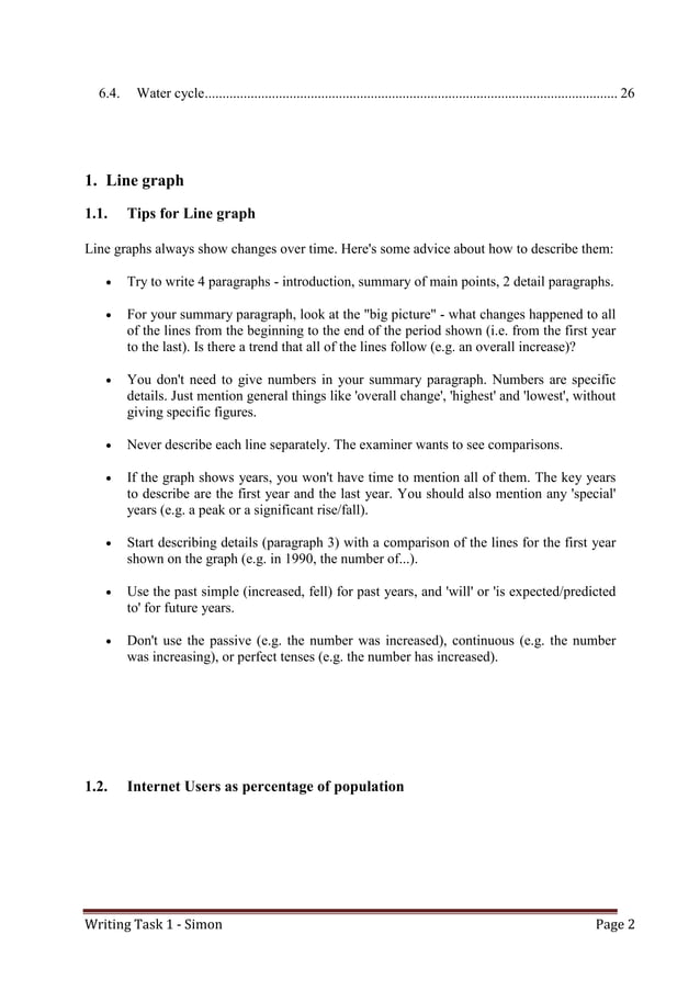 Writing task 1 band 9 collection | PDF