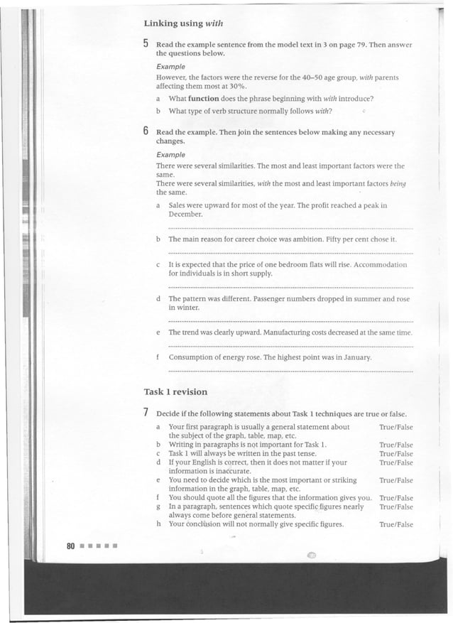 Writing task 1 band 9 collection | PDF