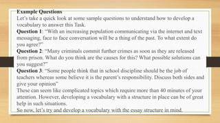 IELTS Writing task 2 | PPTX