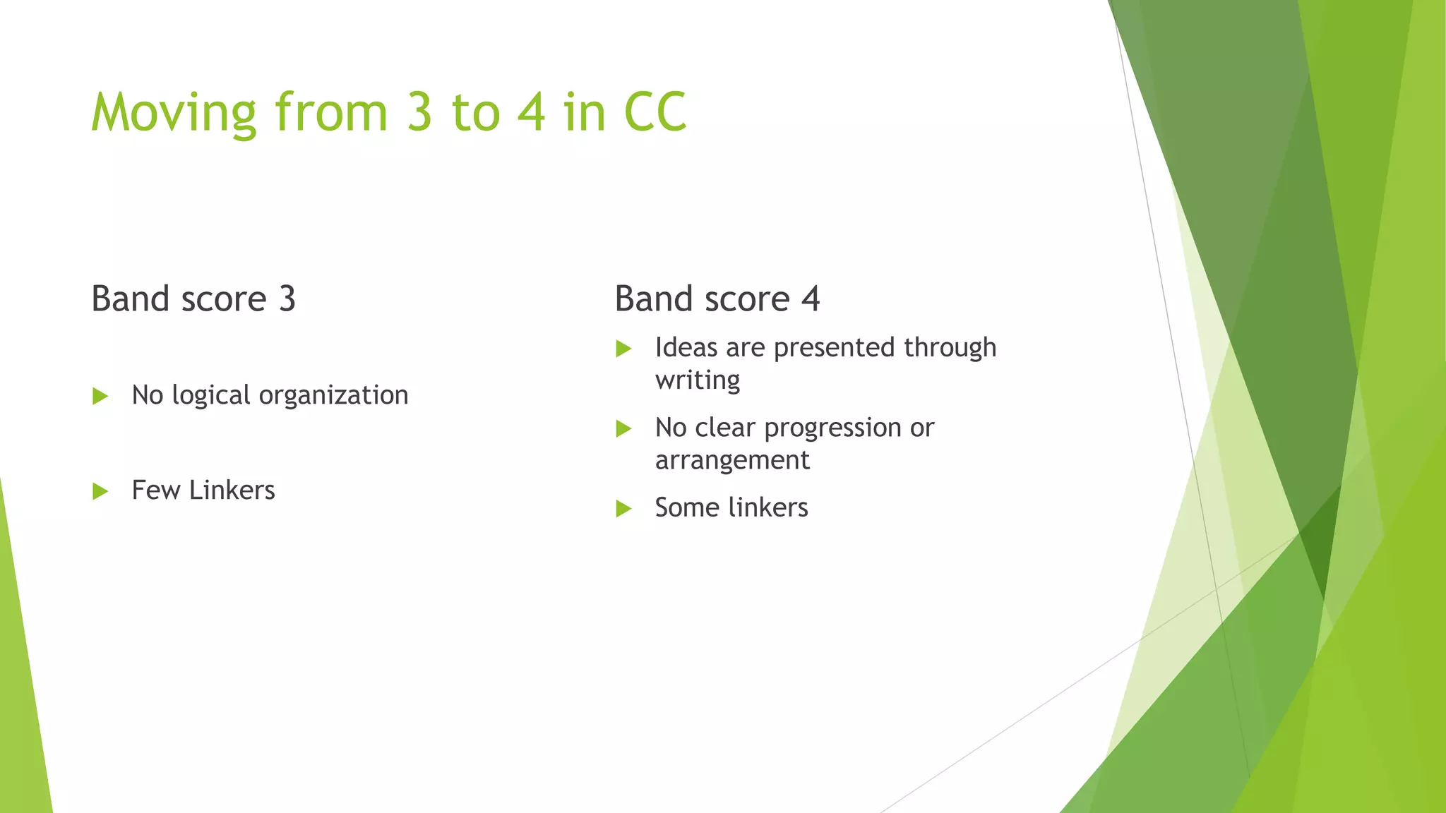 IELTS writing task 2 (deciphering the band descriptors codes) | PPT