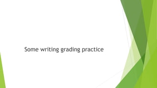 IELTS writing task 2 (deciphering the band descriptors codes) | PPT