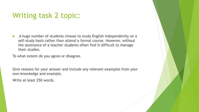 IELTS writing task 2 (deciphering the band descriptors codes) | PPT