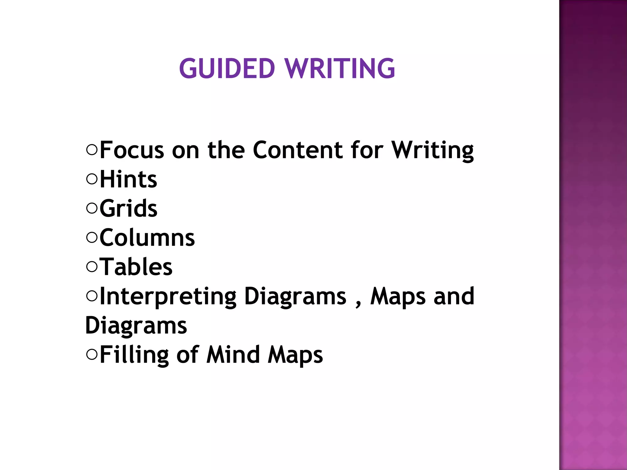 Writing tasks | PPT
