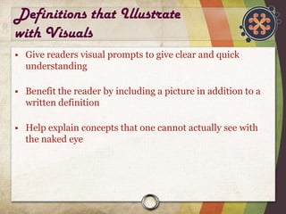 Writing technical definitions | PPTX