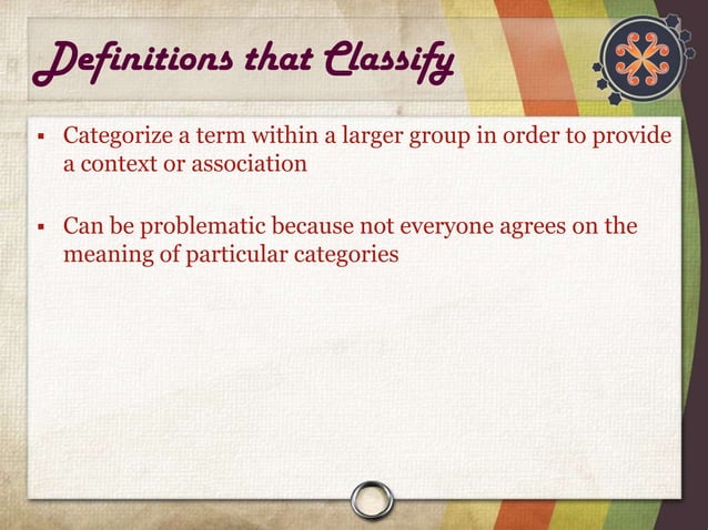 Writing technical definitions