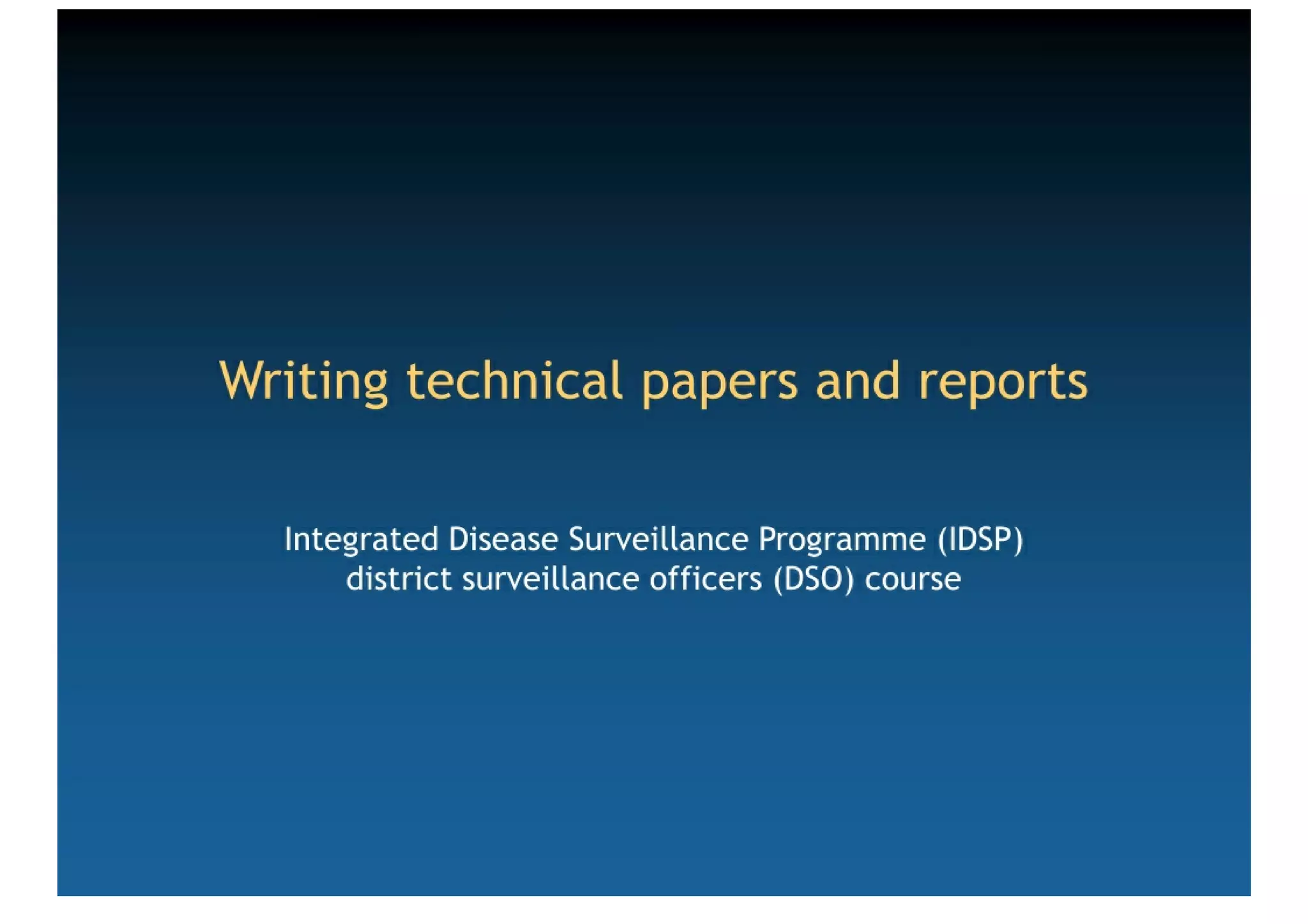 Writing Technical Papers And Reports | PDF | Freelance Writing ...